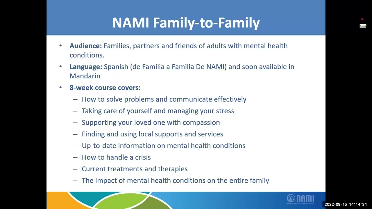 NAMI Educational Webinar