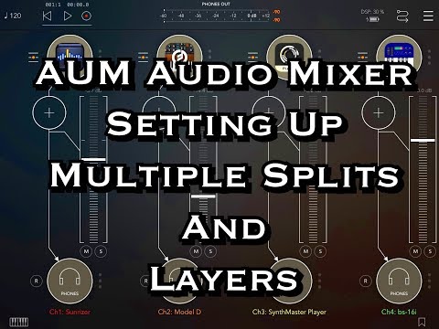 AUM Tutorial - How To Set Multiple Splits & Layers For One Midi Keyboard — Loopy Pro Forum
