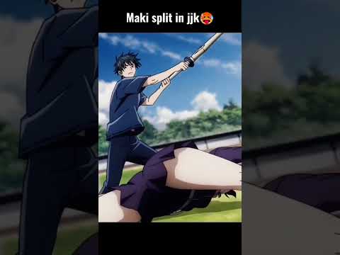 MAKI SPLIT IN JUJUTSU KAISEN 0????????️[AMV/EDIT]#anime #jujutsukaisen #jujutsukaisenedit #amvedit