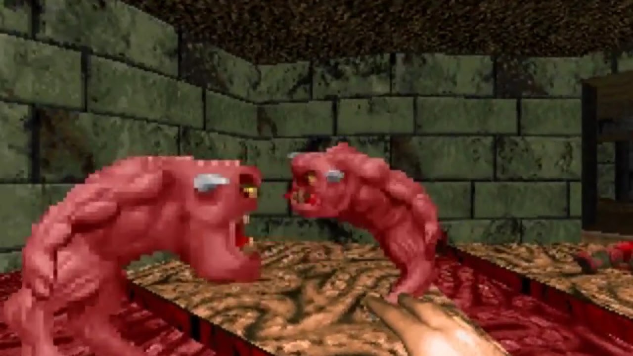 Doom v1.1 barrel bug: Demon, example 2