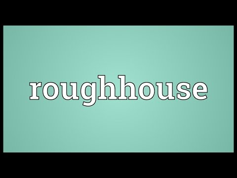 Roughhouse Meaning