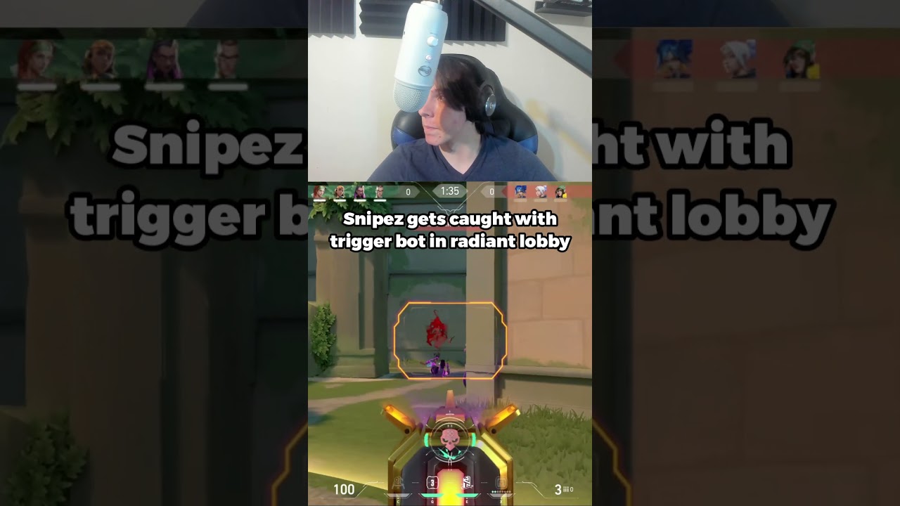 Streamer Gets Caught With TriggerBot in VALORANT