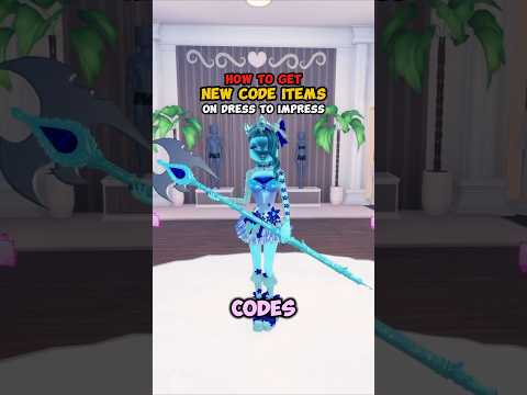 3 NEW UPDATE CODES on DRESS TO IMPRESS 😱 #dresstoimpress #roblox #dti