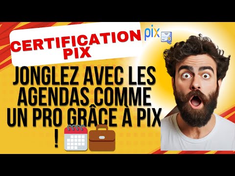 PIX: Jonglez avec les agendas comme un pro grâce à PIX ! 🗓️💼