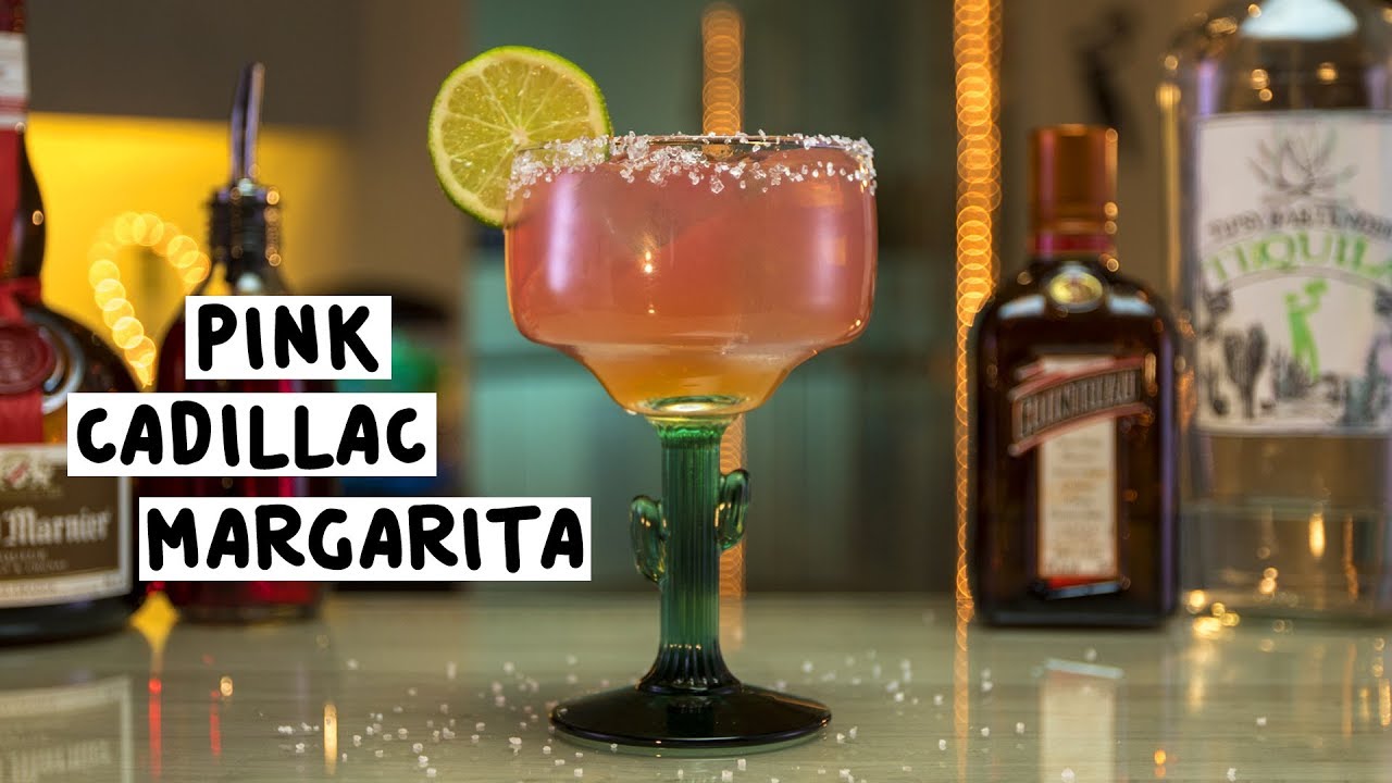 Pink Cadillac Margarita - Tipsy Bartender