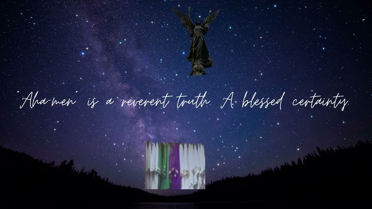 Starry Night Sky In the Mountains Simple Phone Wallpaper Desktop Wallpaper Video