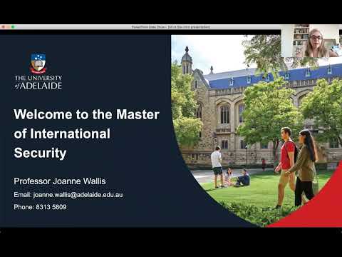 Master of International Security Information Session