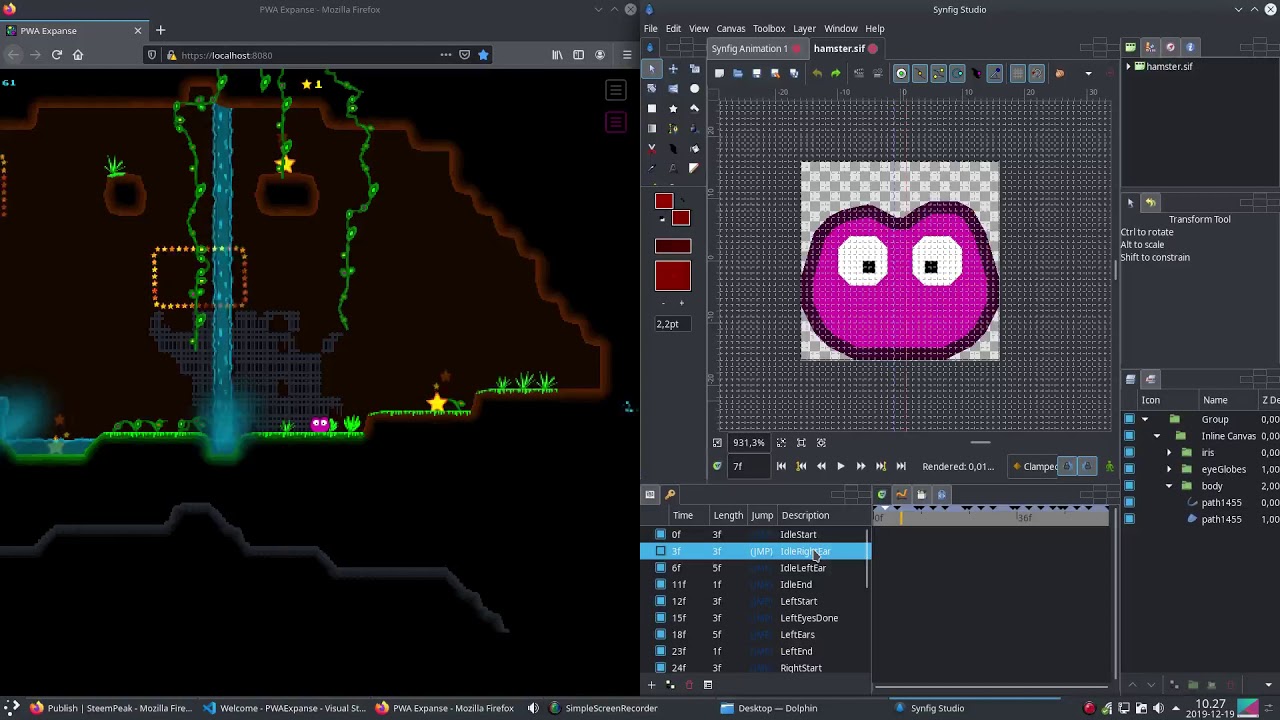 PhaserJS Integration examples? - Support - Synfig Forums