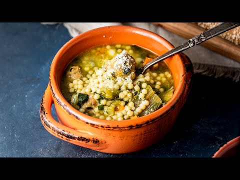 Turkey Meatball Wedding Soup