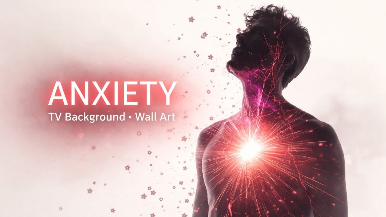 Anxiety – 4K TV Background | Digital Wall Art | Screensaver | Abstract Wallpaper Video