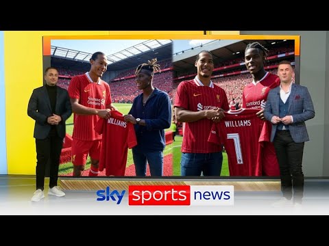 π¨ LIVERPOOL BREAK TRANSFER RECORD! VAN DIJK ALLEGEDLY WELCOMES NICO WILLIAMS AFTER Β£100M DEALπ€―β
οΈ