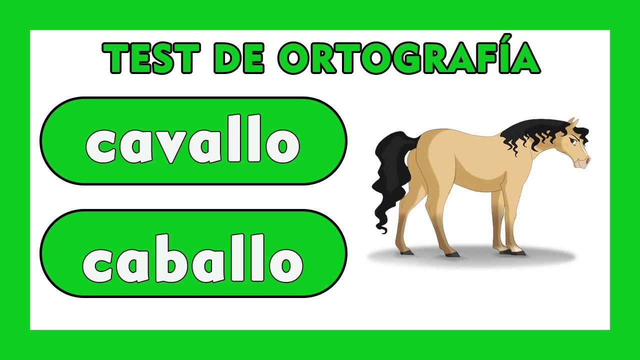 Ejercicios de Ortografía I Uso de la 