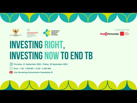 Side Event UN High Level Meeting TB 2023 - Investing Right, Investing Now to End TB