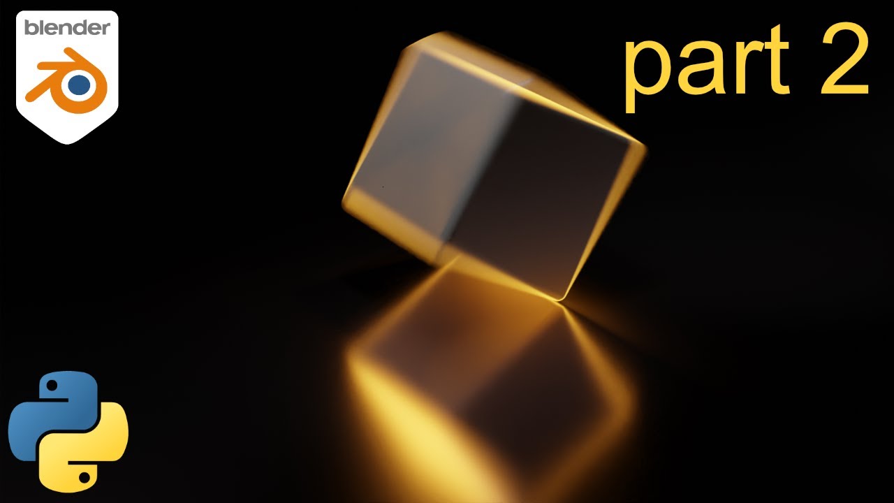 Beginner Blender Python Tutorial: Rolling Cube (Part 2)