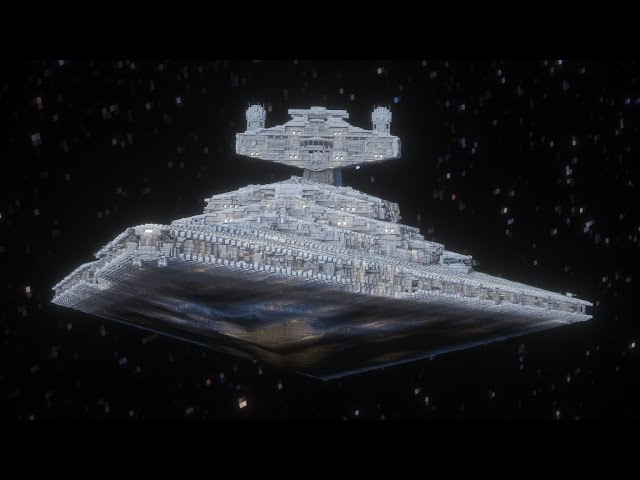 Fully functional Imperial Star Destroyer in Clockwork! Minecraft Map