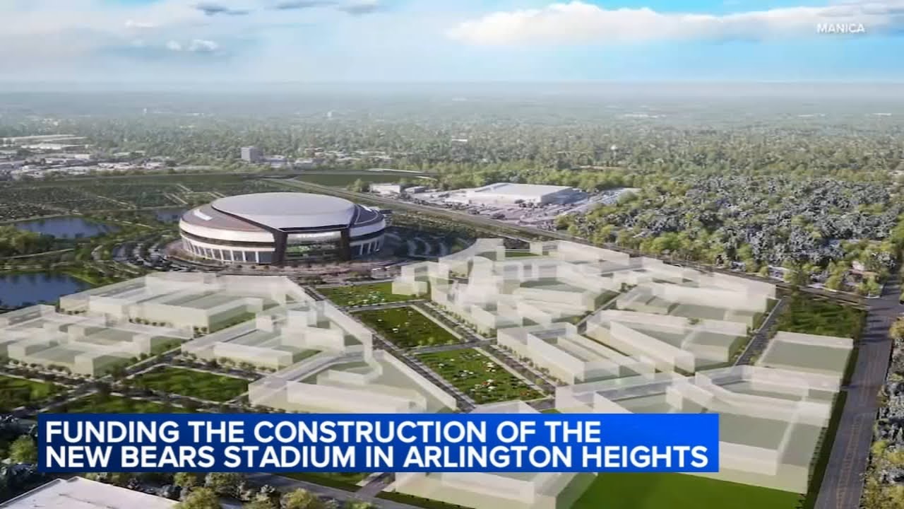 Illinois and Arlington Heights leaders discuss plans for funding new Chicago Bears stadium