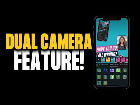 How To Use The TiKToK Live Dual Camera Feature!
