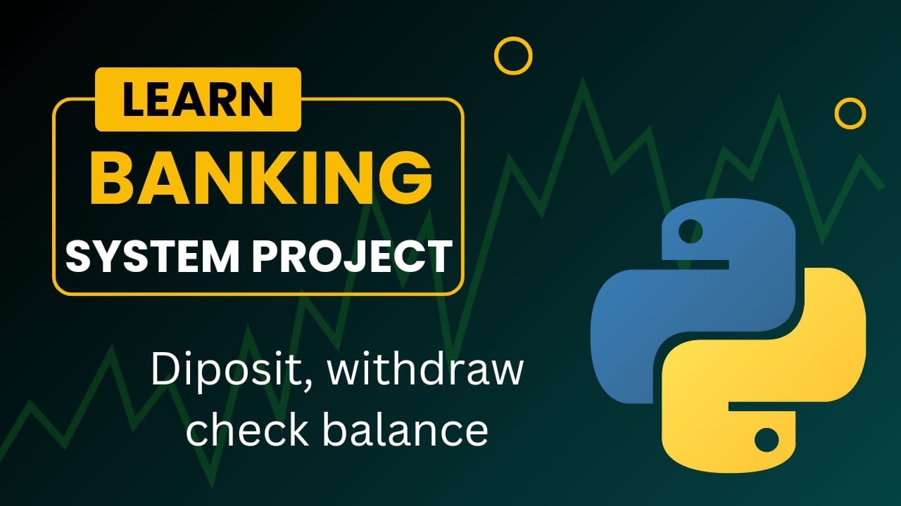 create a banking system using python for beginner, check balance, deposit withdraw money #coding