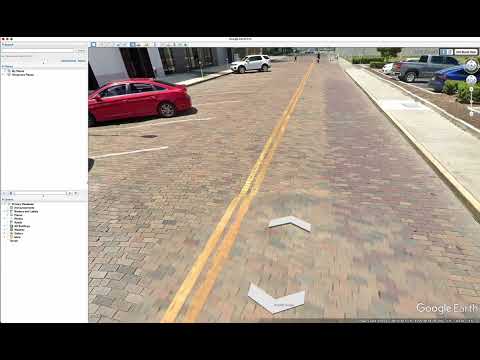 Going back in time on Google Earth