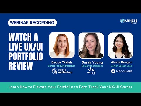 Watch 3 Live UX/UI Portfolio Reviews
