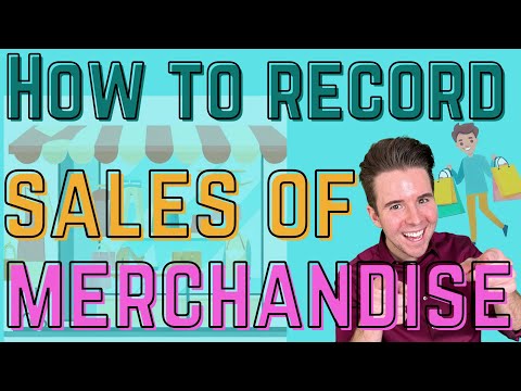 Recording Sales of Merchandise