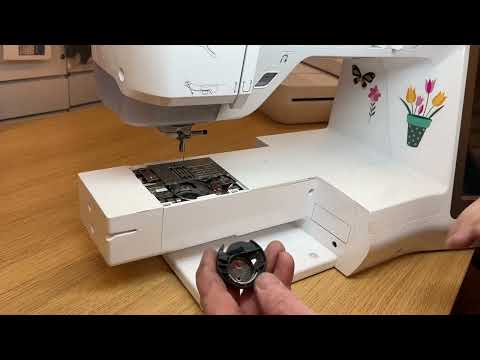 How to oil your sewing machine needle bar prevent costly repairs DIY simple fix drop in bobbin case