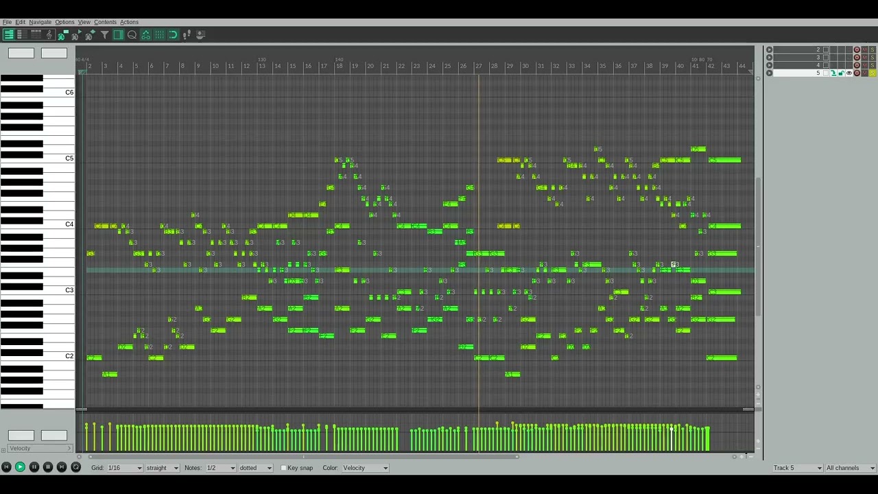 practice 3 part composition