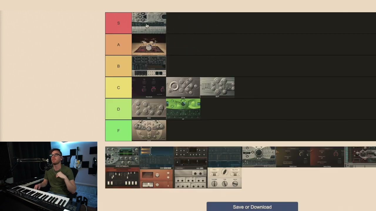 2023 Logic Pro X Instrument Tier List #logicprox #logic #musicproducer