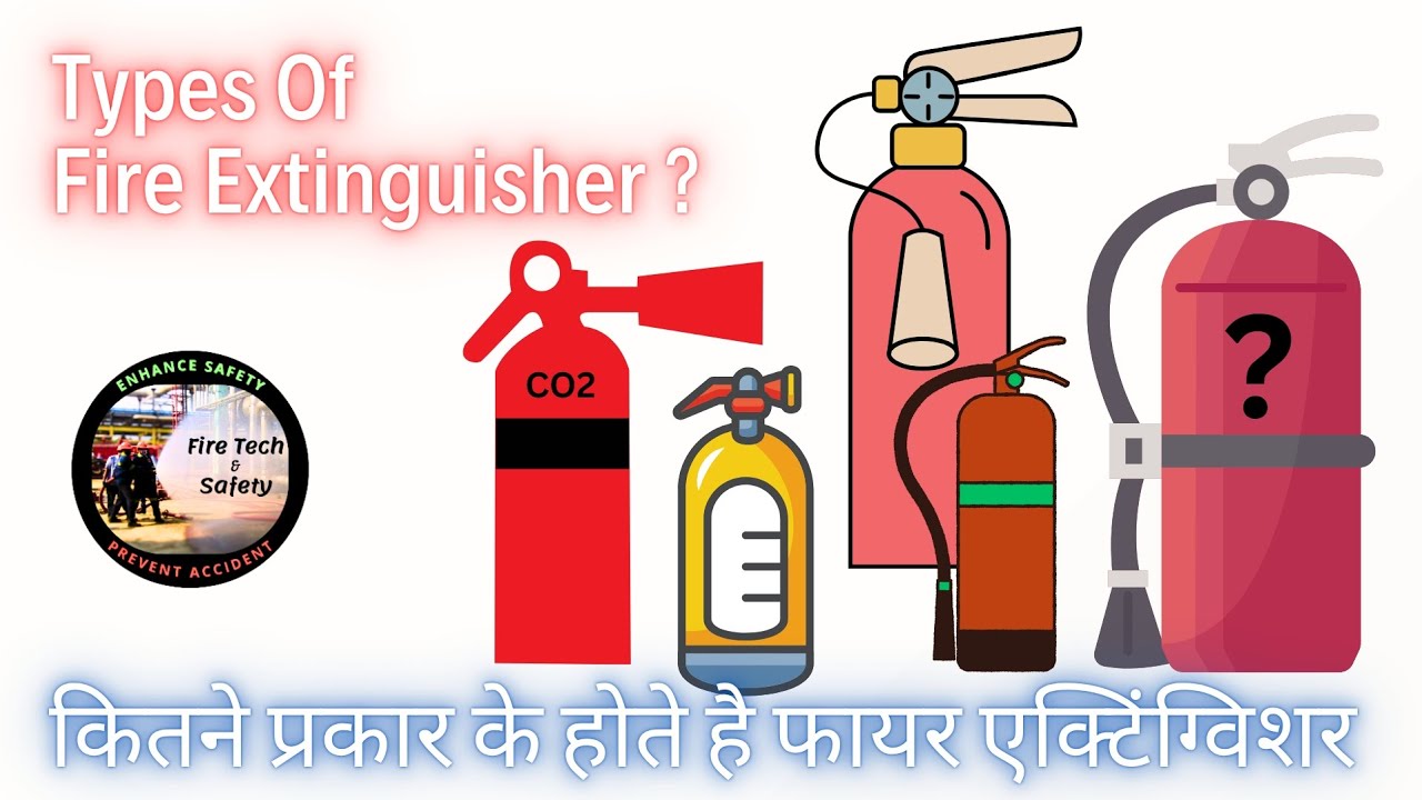 How to Choose a Fire Extinguisher (Types Explained) #fireextinguisher