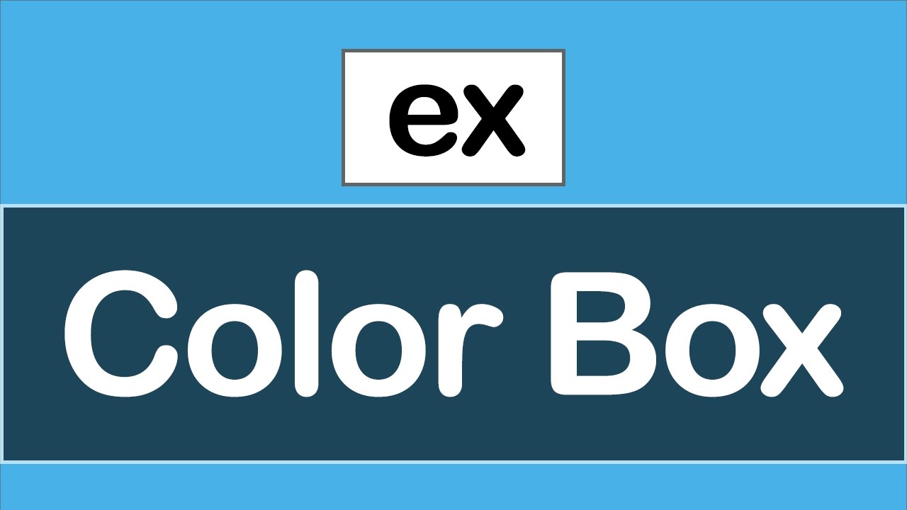 ( JavaScript Examples ) Change Color Box Using JavaScript