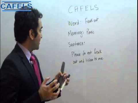 CAFELS (Basic English): Freak Out Meaning and Sentence in Urdu/Hindi-Canada Qualified