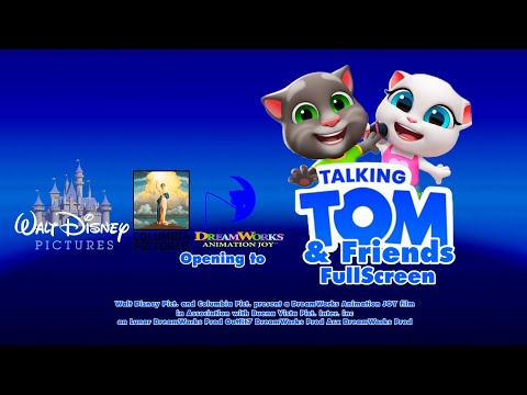 Walt Disney Pict. Columbia Pict. DreamWorks Animation JOY logo (TT&F Variant) (FullScreen) (2005)