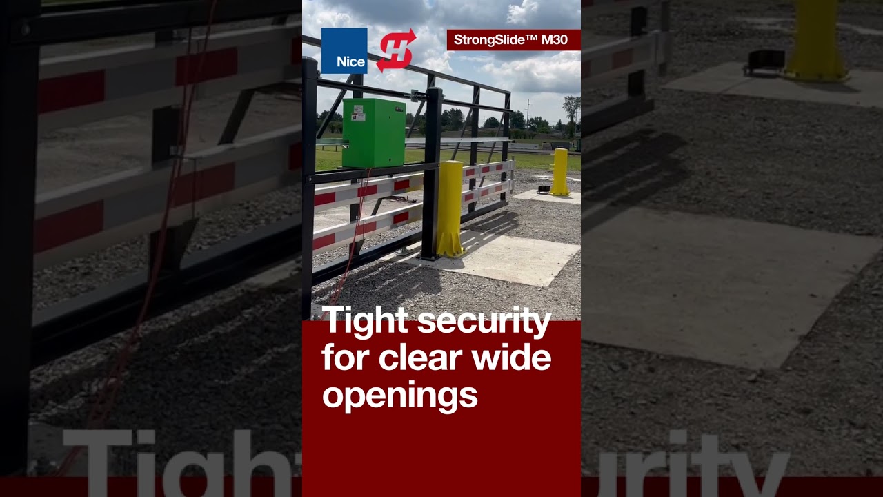 StrongSlide M30: Our Strongest Slide Gate Operator (Link in Description)