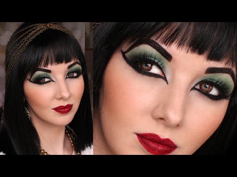 Cleopatra Makeup Tutorial - Cleopatra Halloween Eye Makeup How To