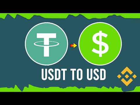 How to Convert USDT to USD in Binance