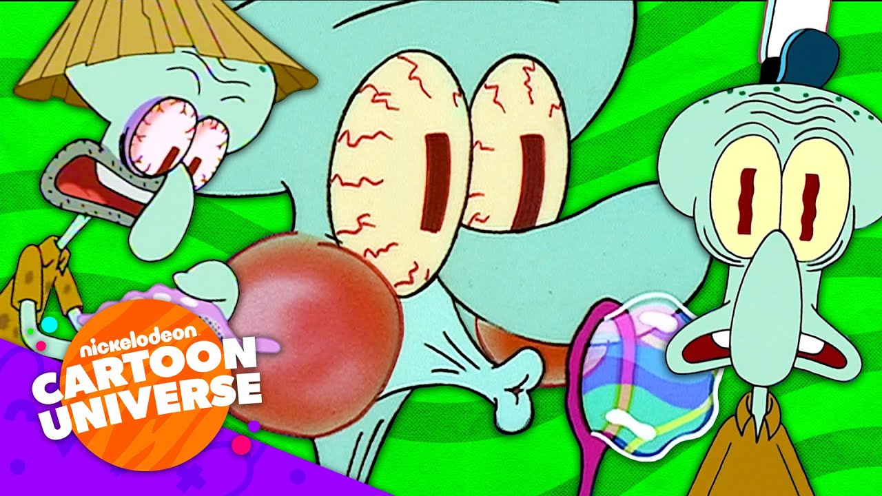 22 Minutes of Squidward Tentacles! 🦑 | SpongeBob | Nicktoons