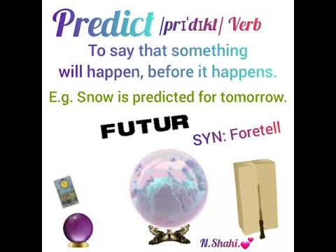 🔮 Predict, Verb 📚