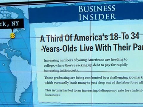 Headlines at 8:30: One-third of young Americans live at home