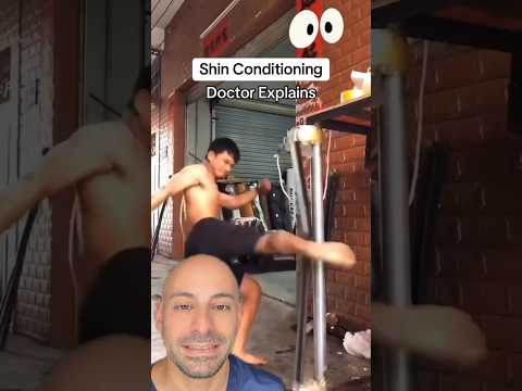 MMA Shin Conditiong - Doctor Explains #shorts