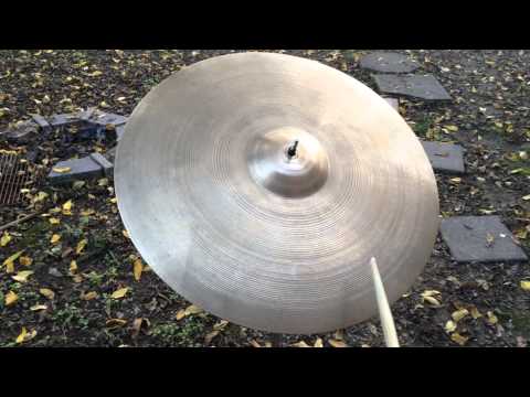 21" Avedis Zildjian Hollow Block Stamp 50's 2360g