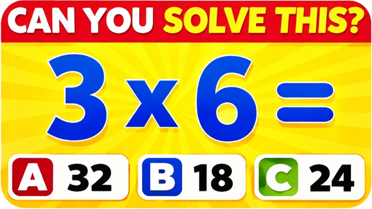 Can You Pass This Maths Quiz...? ➗✖️🧠 | Easy, Medium, Hard, Impossible, Genius | Quiz Dojo