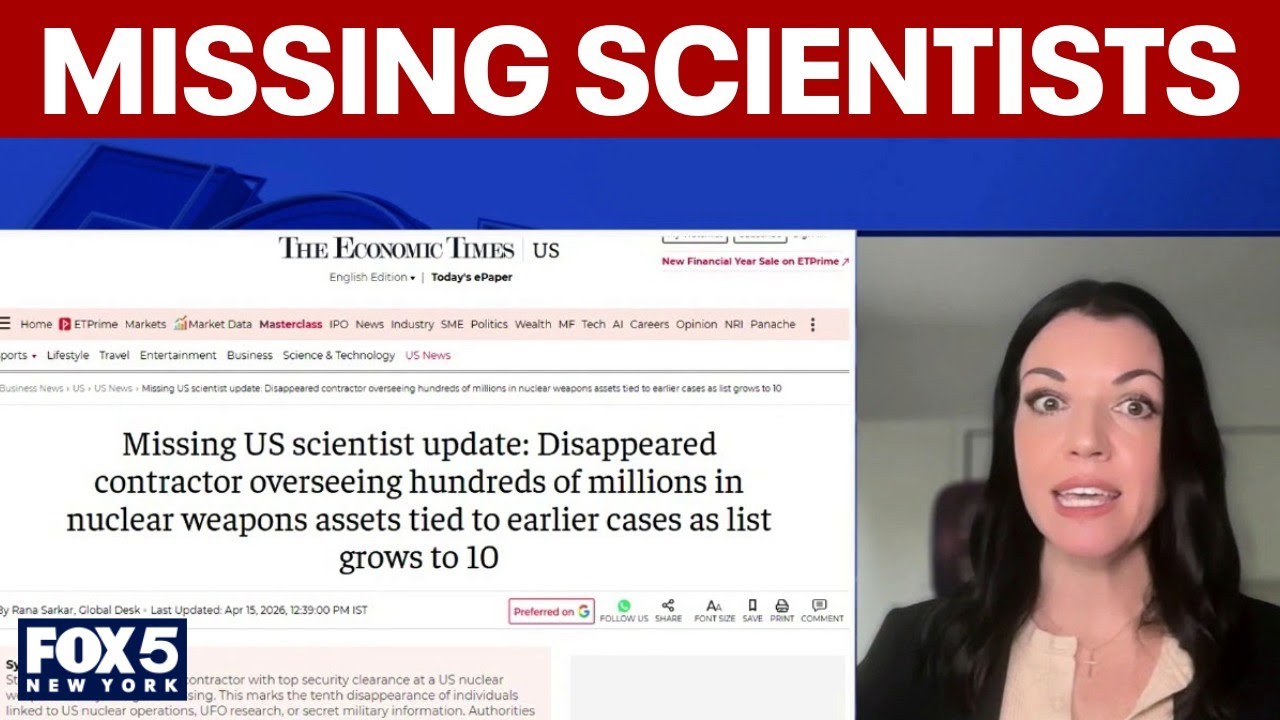 Multiple US scientists dead or missing … what’s really going on?