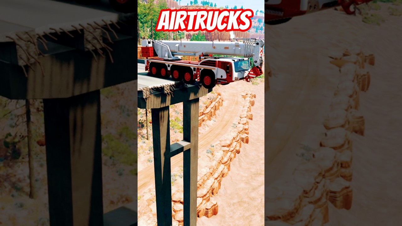 BeamNG.drive - AirTrucks 🚚✈😂