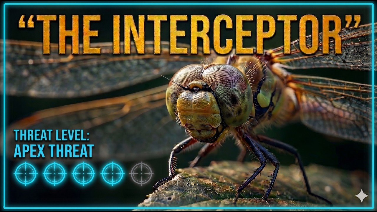 Why This Insect Has a 95% Hunting Success Rate (Nature’s Fighter Jet) | Apex Archives File #001