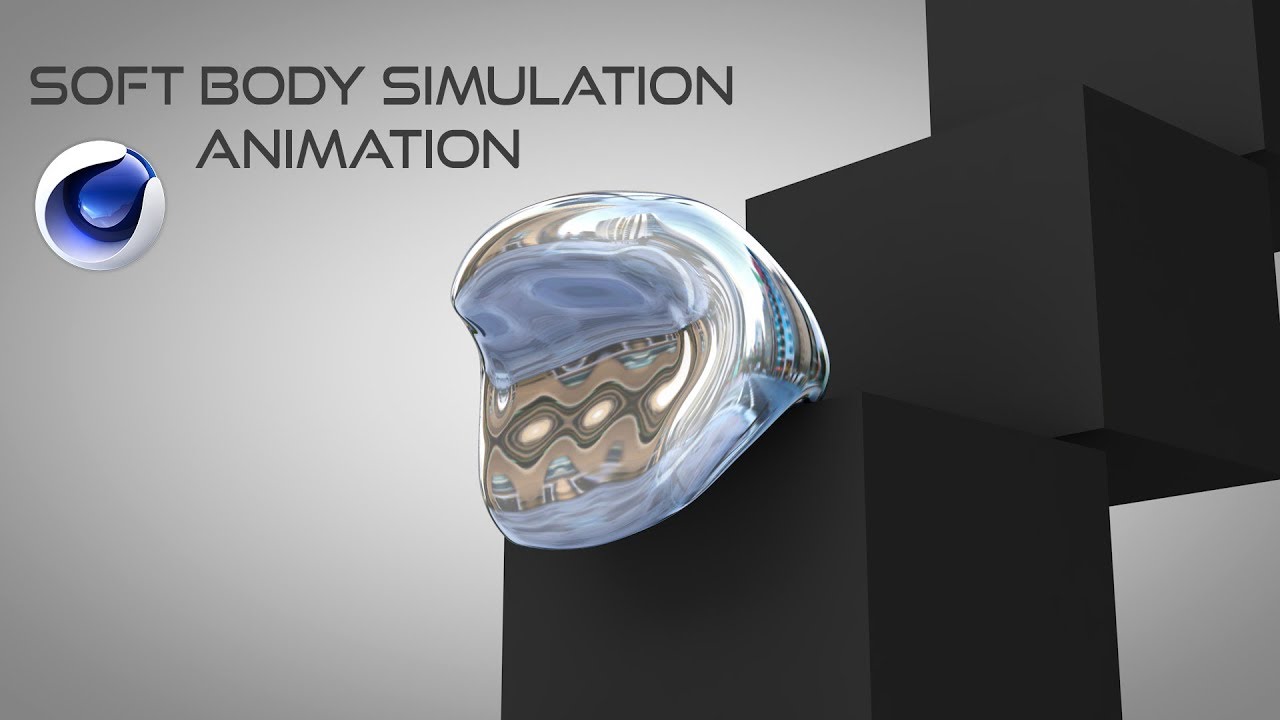 Cinema 4D SOFT BODY SIMULATION & ANIMATION TUTORIAL