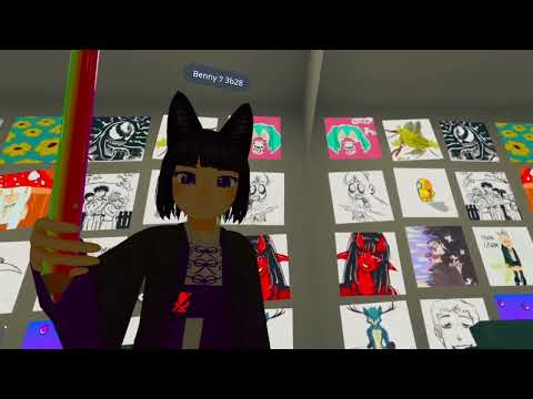 Steam Community :: Video :: Vr drawing in vrchat...رسم في ار