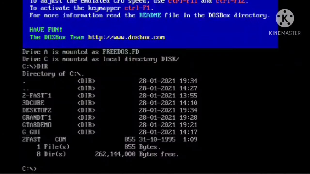 DESKTOP2: Gui for MS DOS