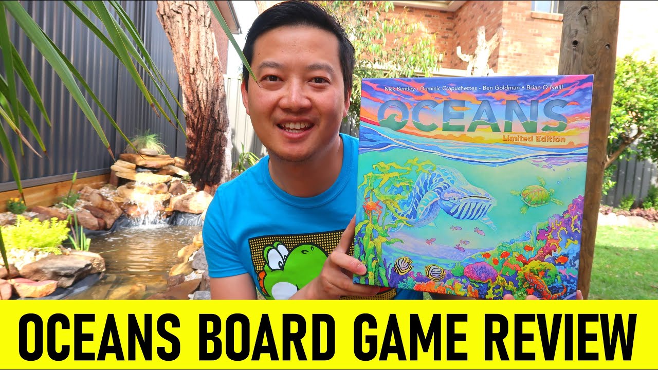Oceans Board Game Review & Runthrough | aka Magic: The Gathering With Fish