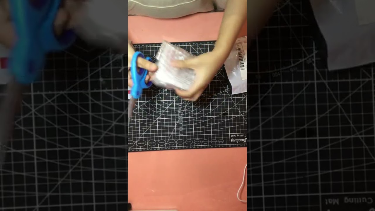 Unboxing Bougainvillea seeds.