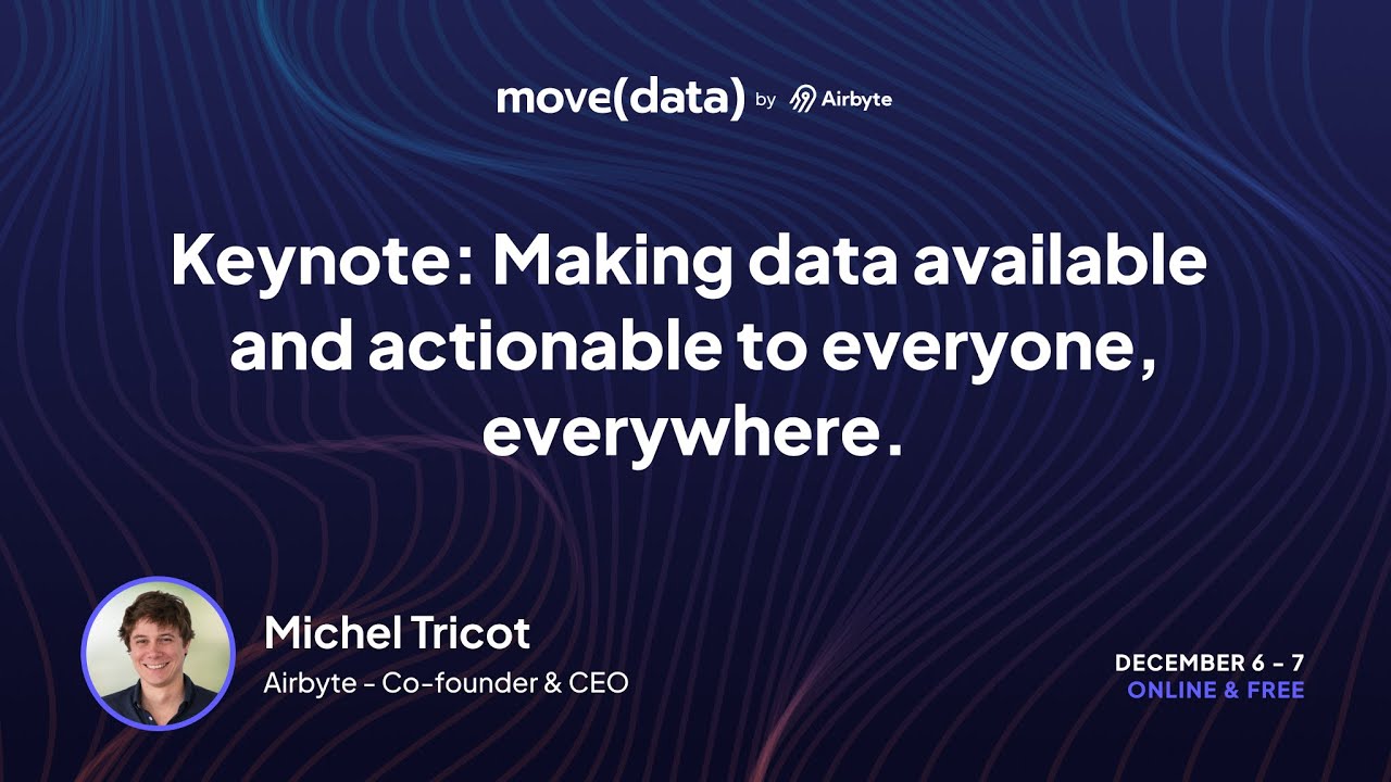 Making data available and actionable to everyone, everywhere.